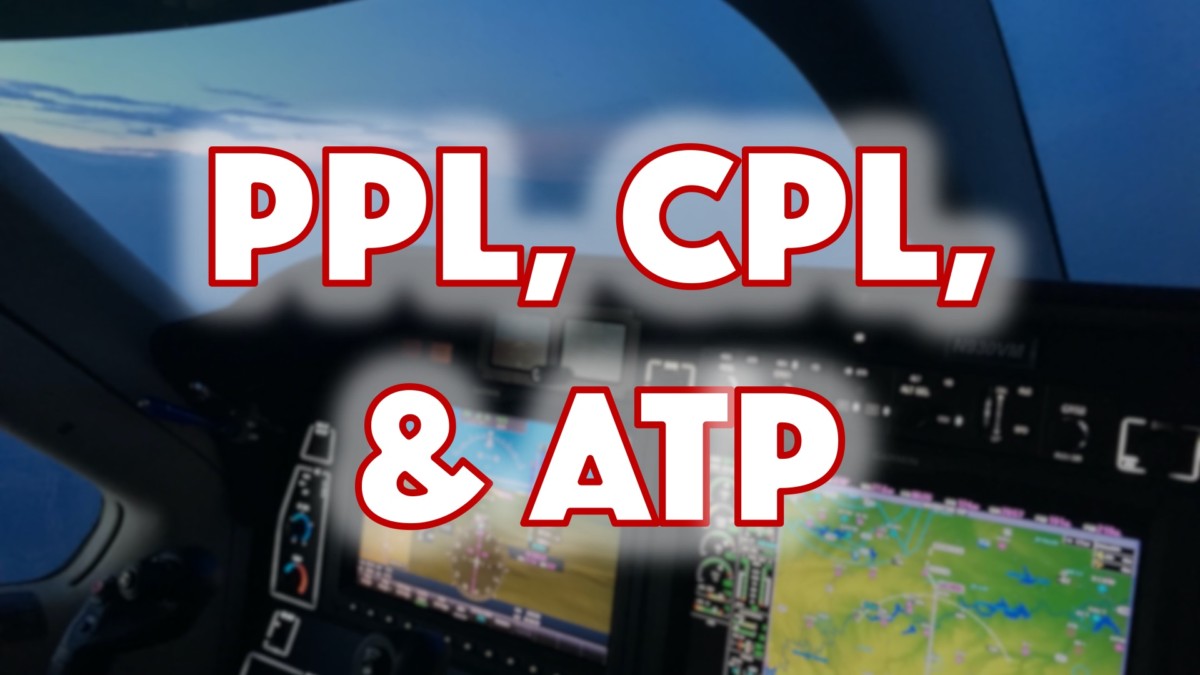 Private, Commercial, and ATP Pilot Certificates Compared ...